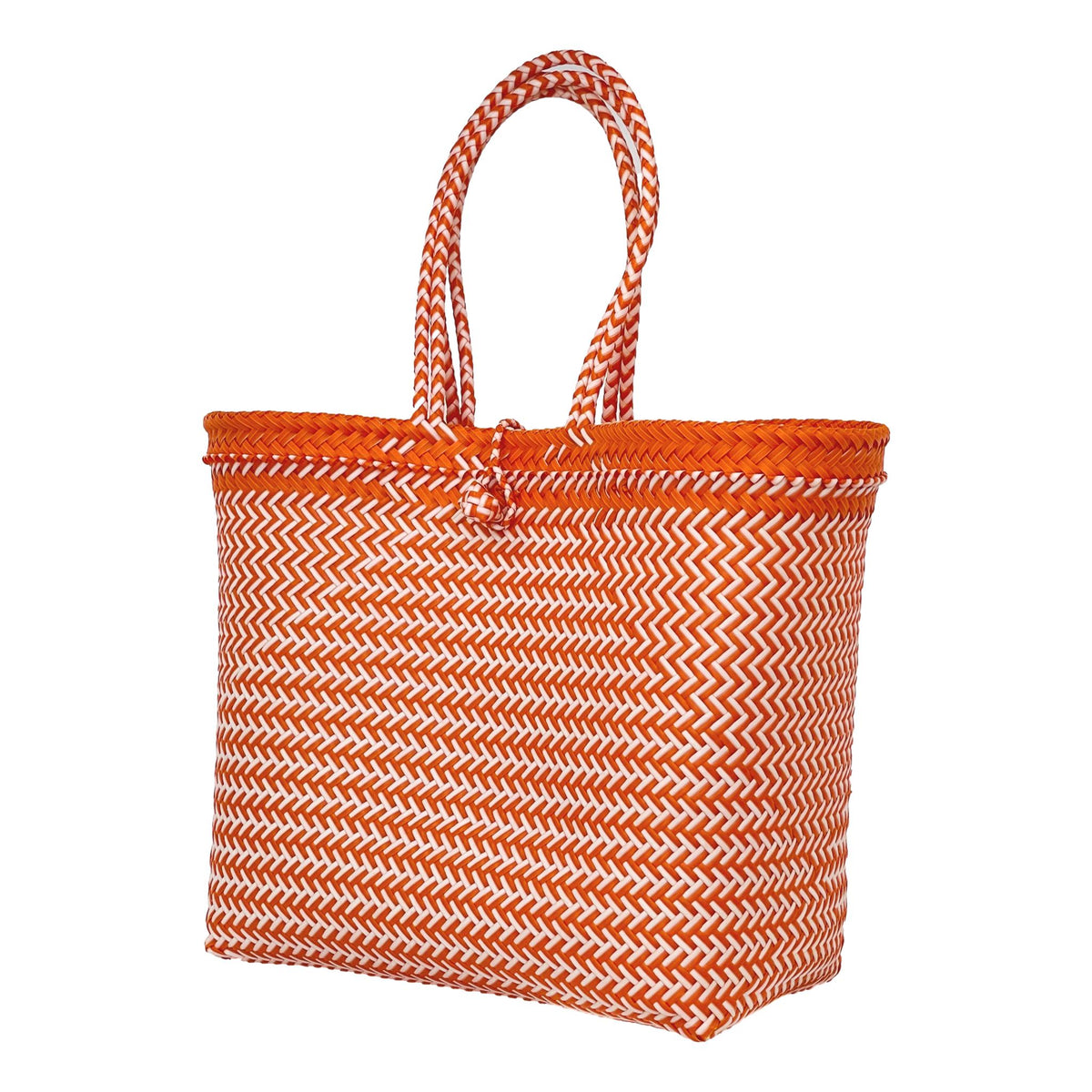 ORANGE WHITE Roma Large – My Funky Bags